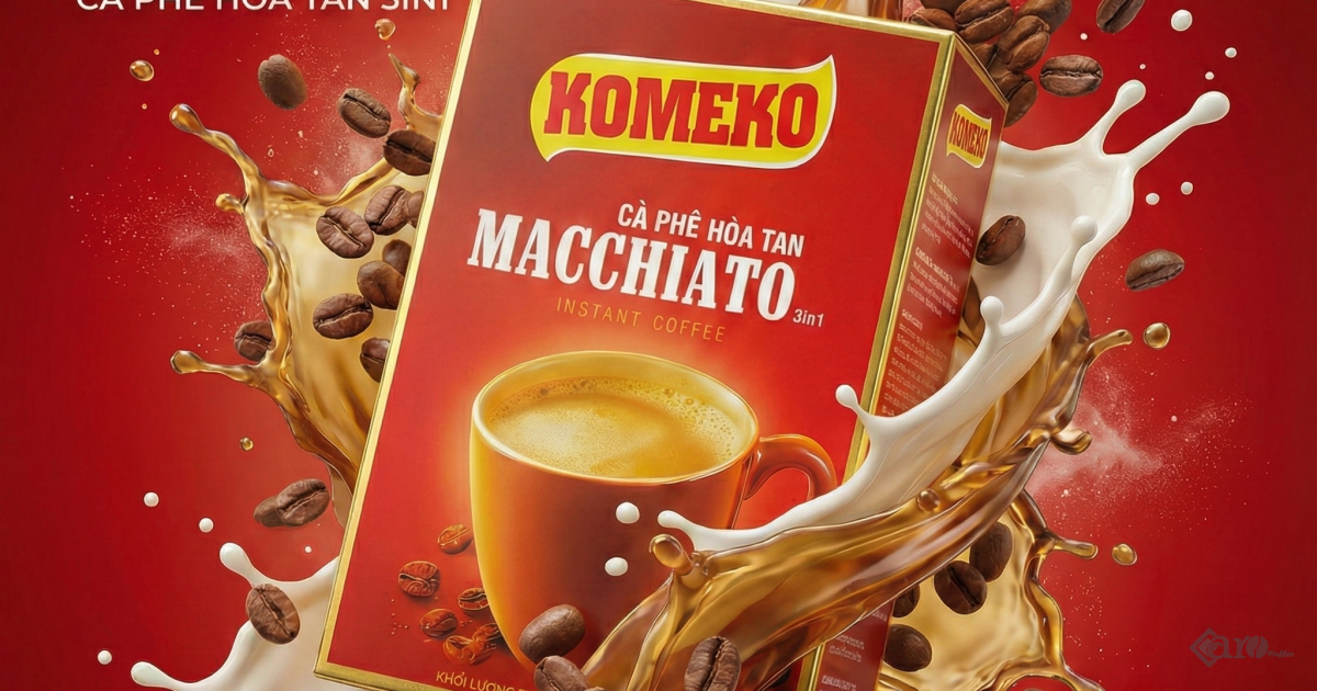 Caro Coffee - Cà Phê Hòa Tan 3in1 KOMEKO